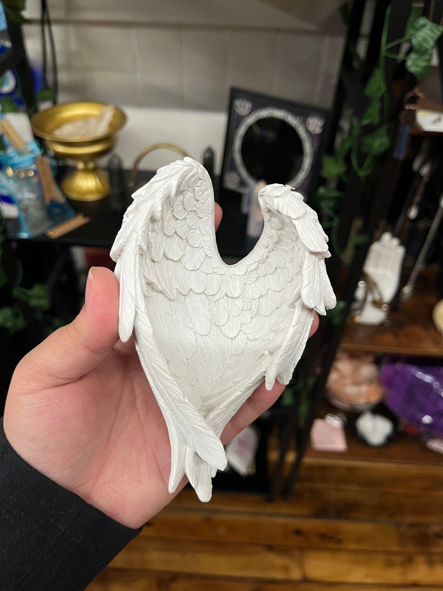 Angel Wing Offering Bowl – Alchemized Divinity